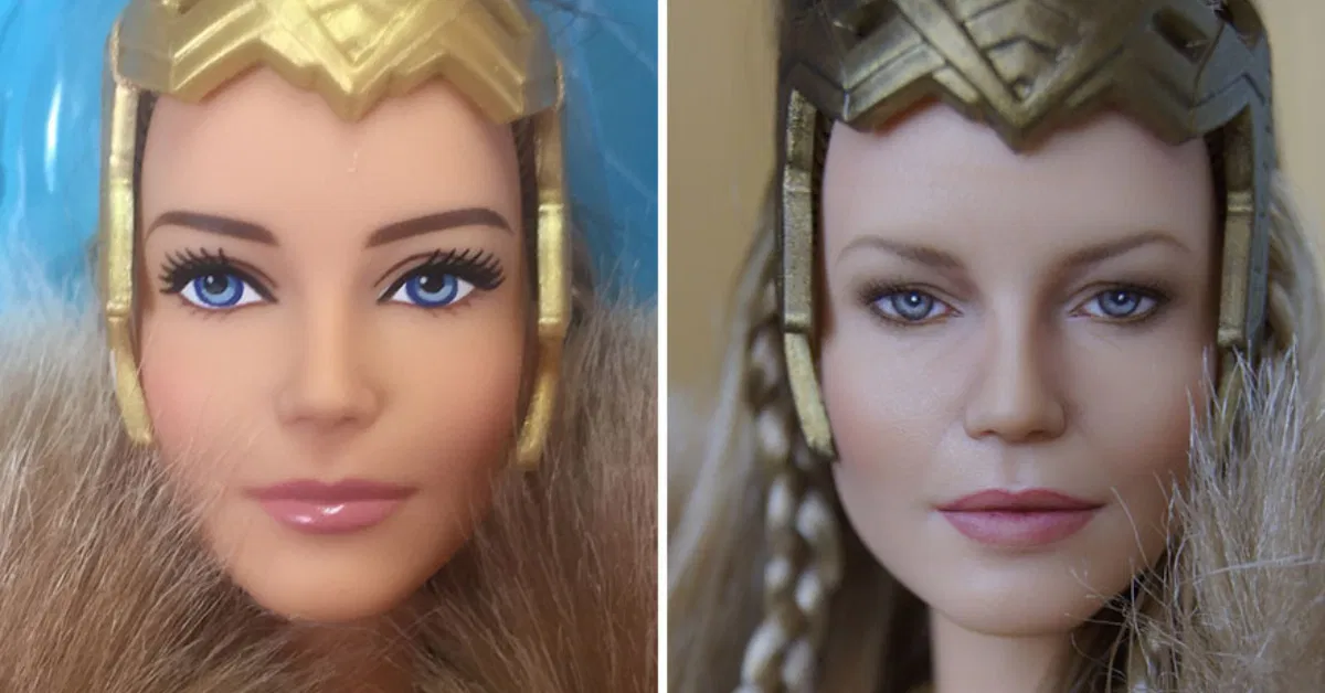 Doll Makeover Artist Transforms Old Dolls Into Stunning Realistic Faces
